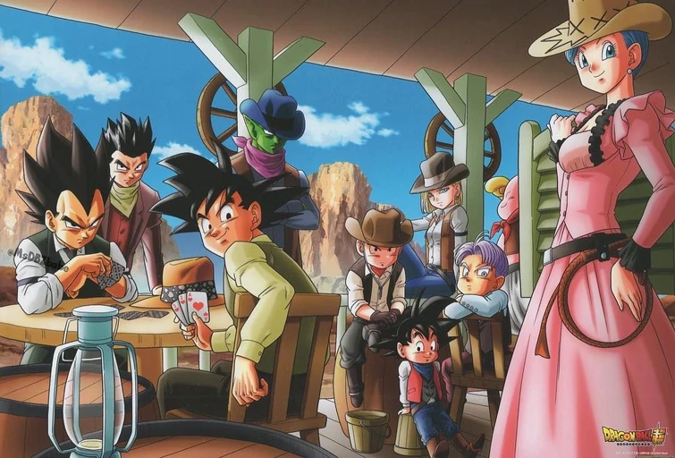 Dragon Ball Characters - Wild West... | Fandom