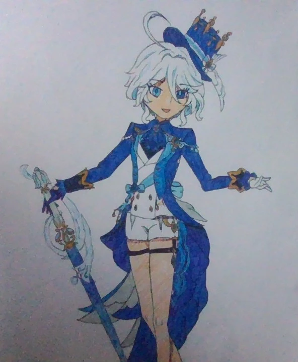 Furina drawing! | Fandom