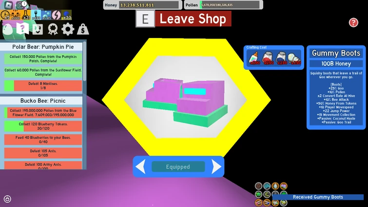 Gummy boots progress day 246 (FINALLY) thanks onett for the supreme ...