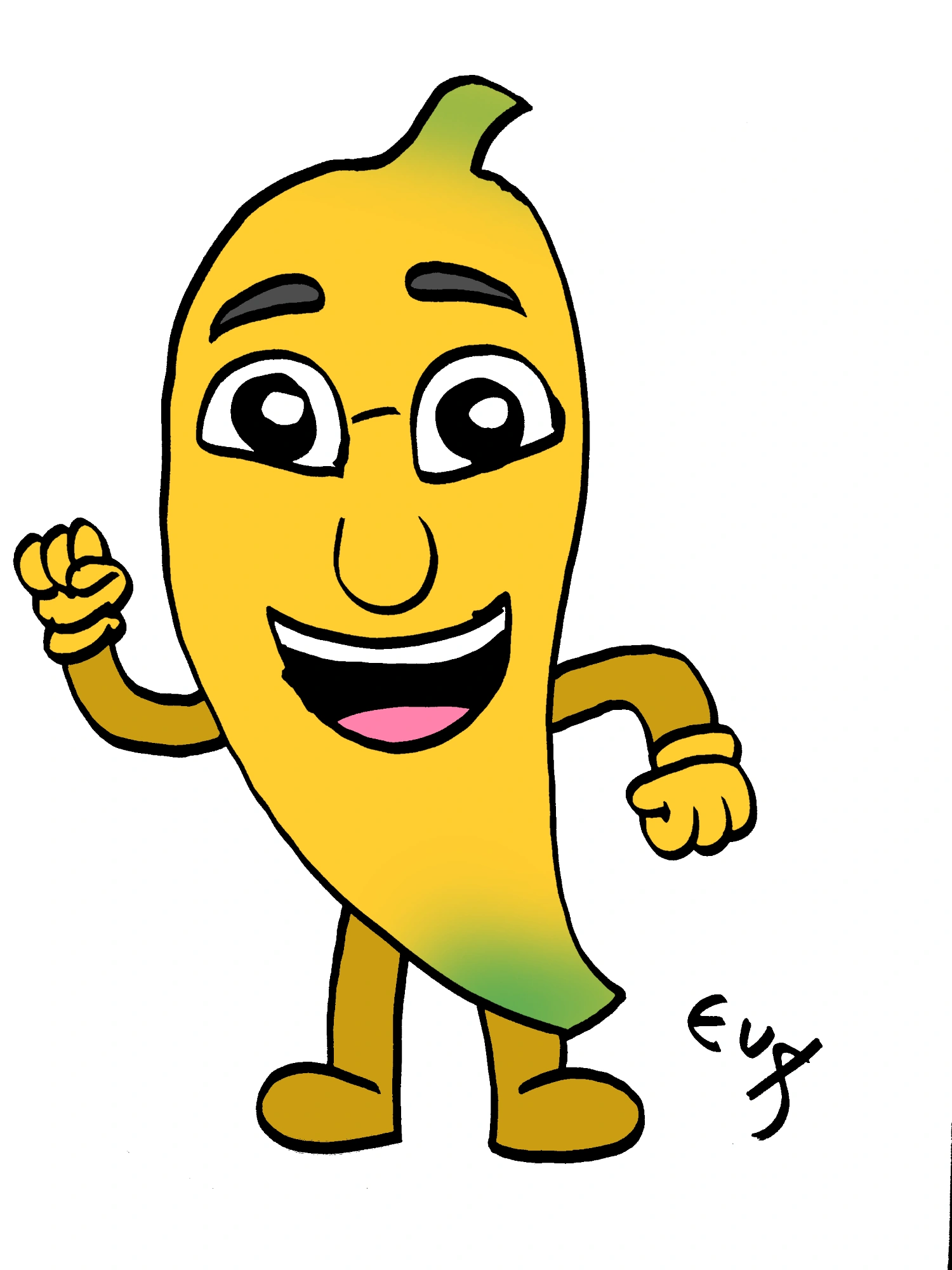 My drawing of Mr. Banana | Fandom