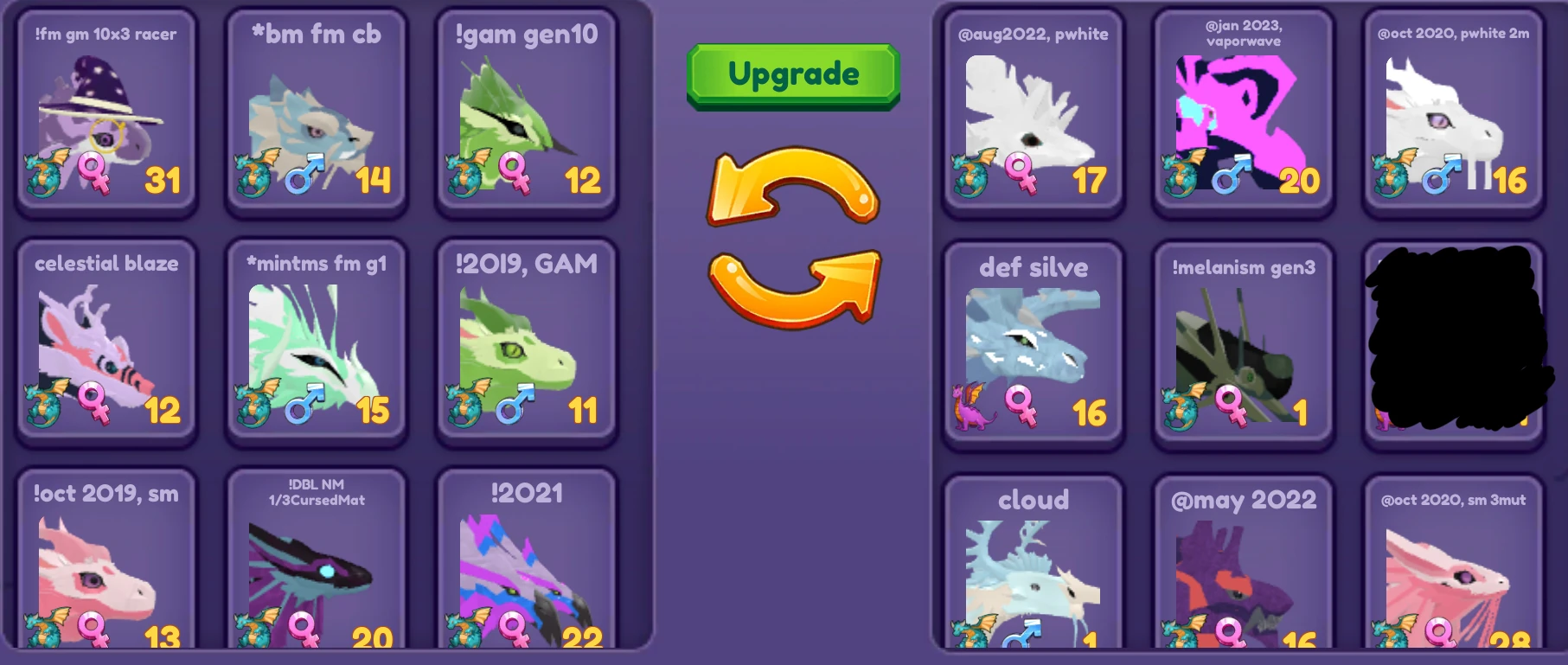 HUGE inv auction (dragons, pots, accessories, and eggs) | Fandom