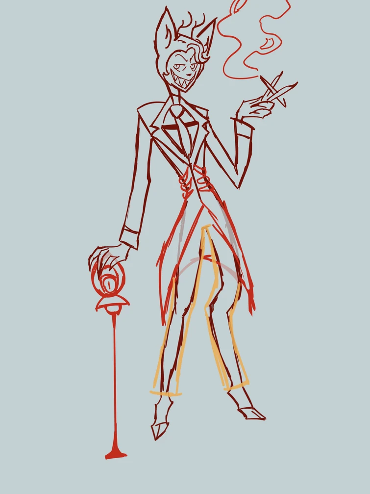 Alastor redesign art!! | Fandom