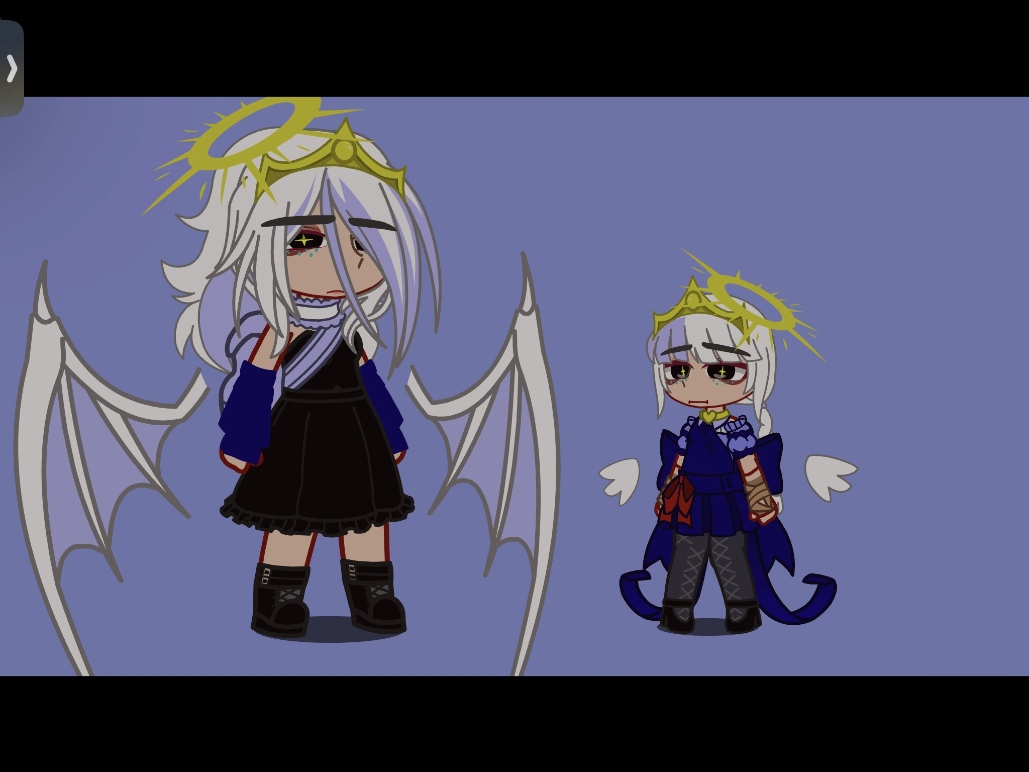 Remade my main oc and mini | Fandom