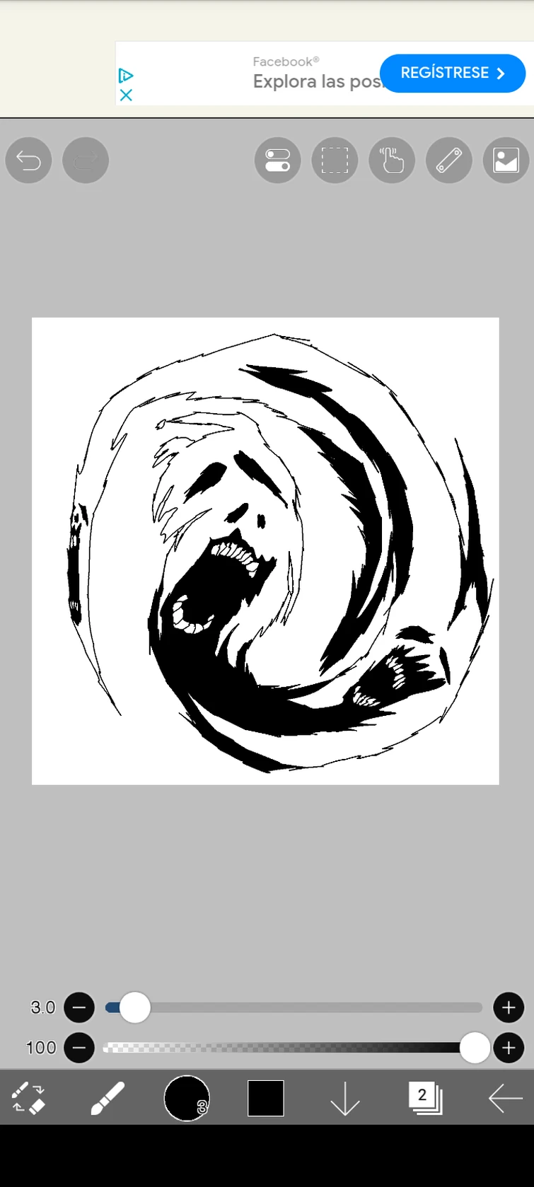making a giygas face for my rooms fangame | Fandom