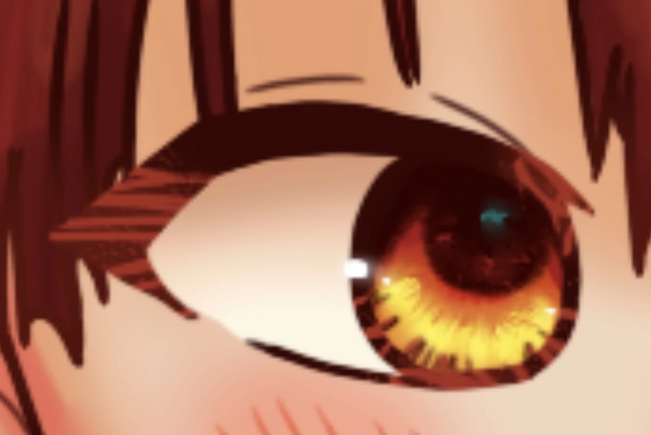 Drawing of Hanako and Nene’s eyes (so shiny!!!) | Fandom