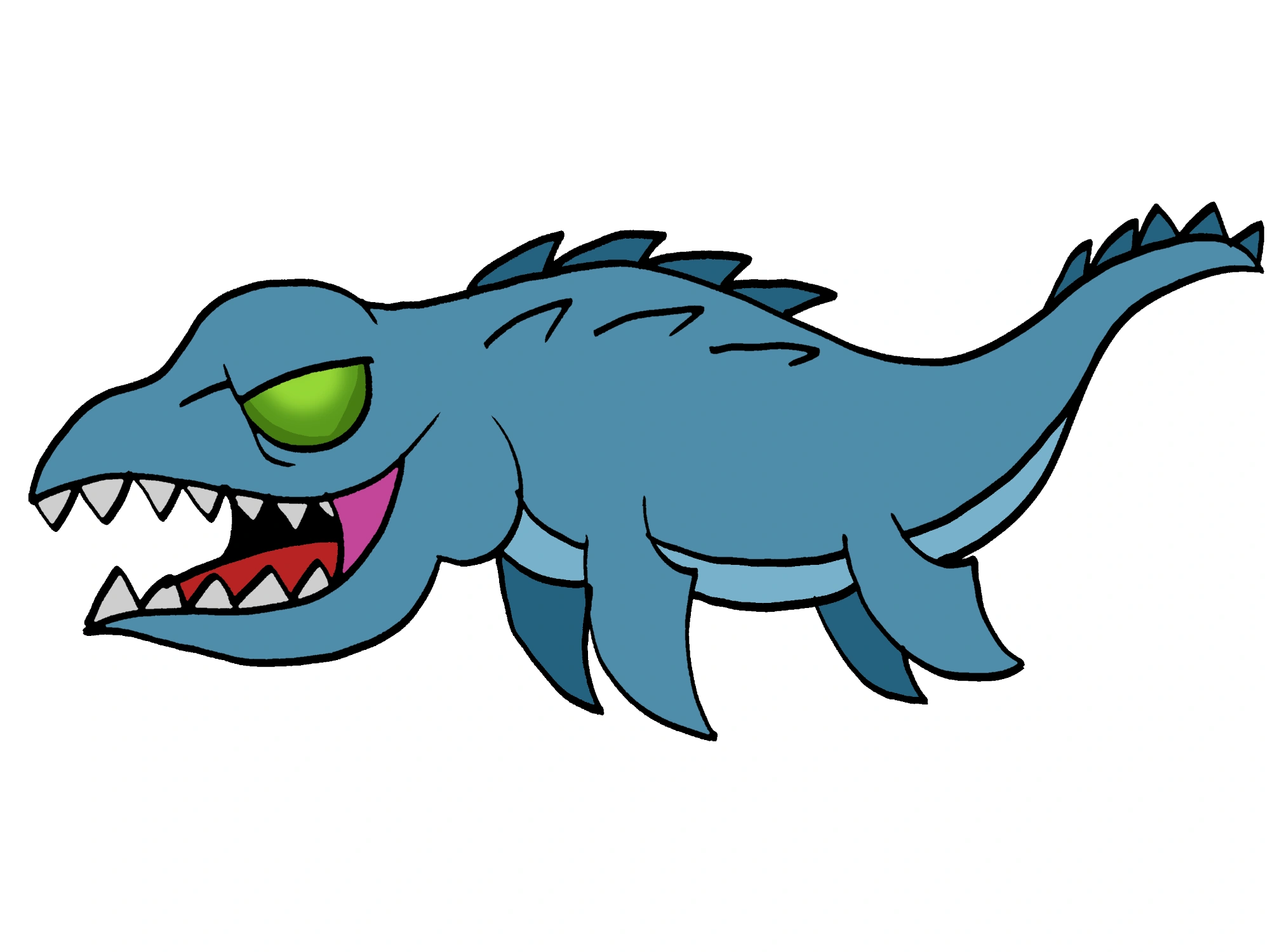 My drawing of a Mosasaurus | Fandom