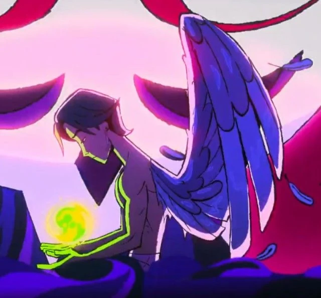 Why does kit have wings in the intro? | Fandom