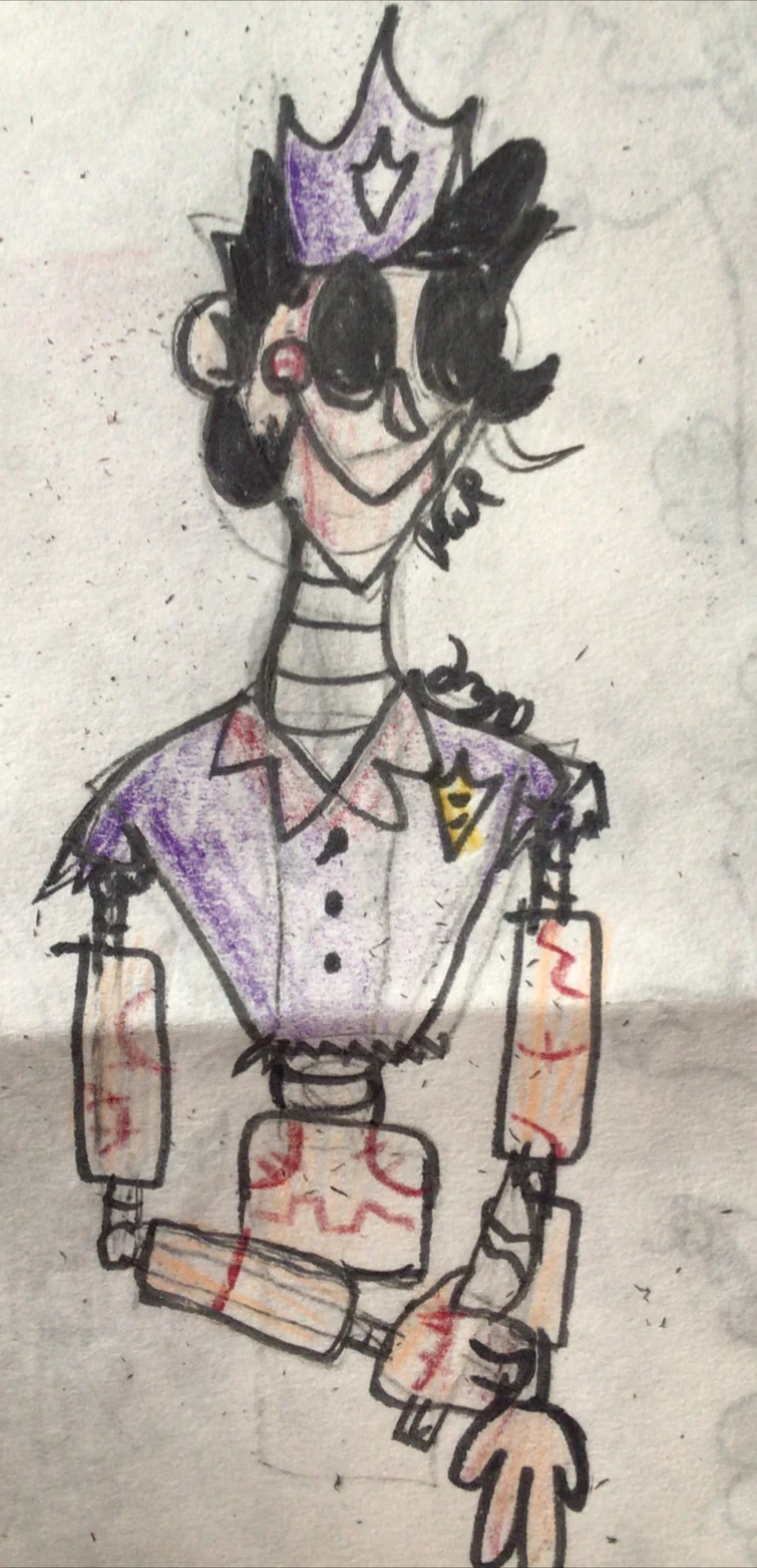 Redesigned Purple Guy Hoax Animatronic Fanart | Fandom