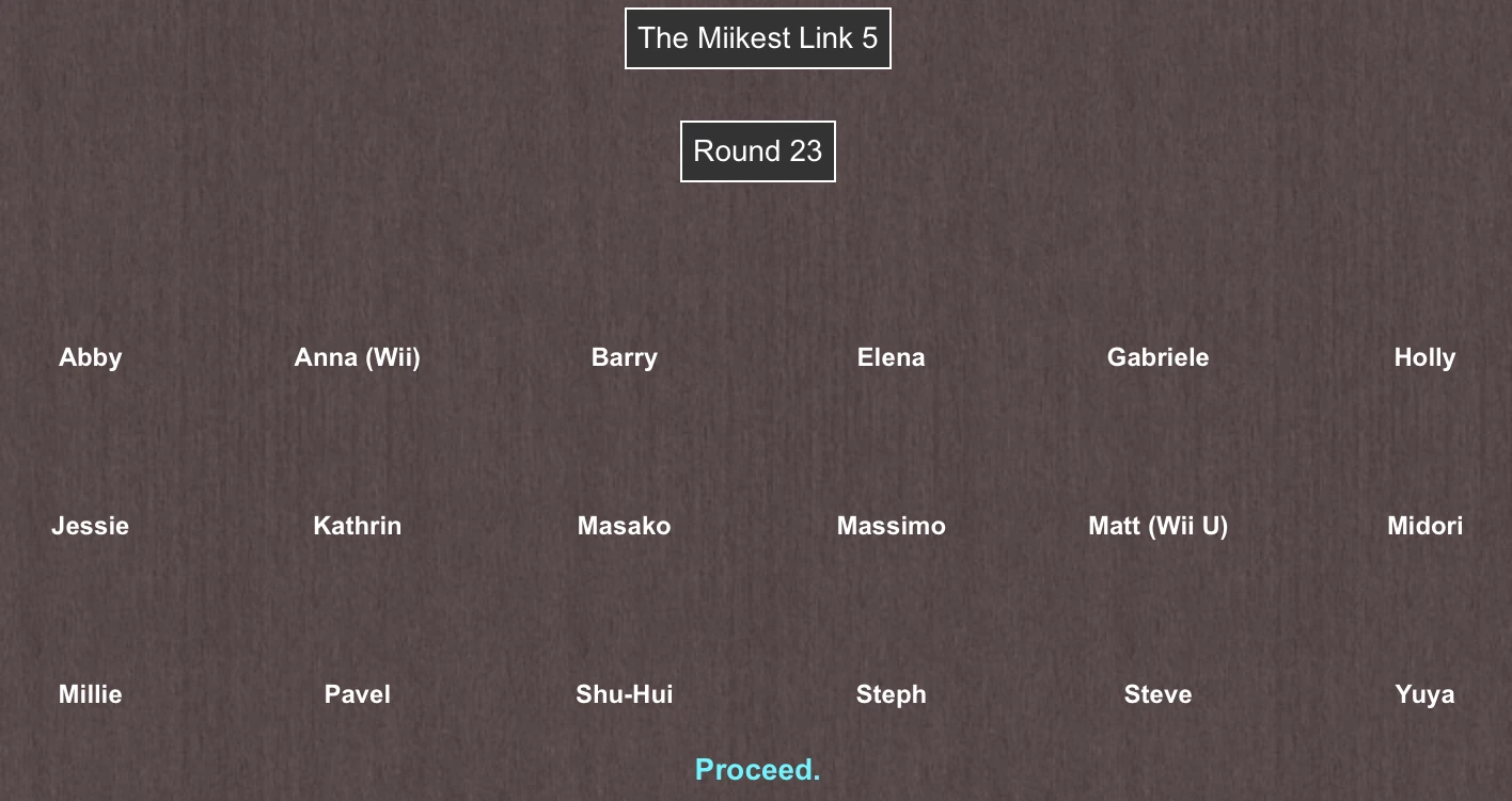 The Miikest Link 5: Round 23 | Fandom