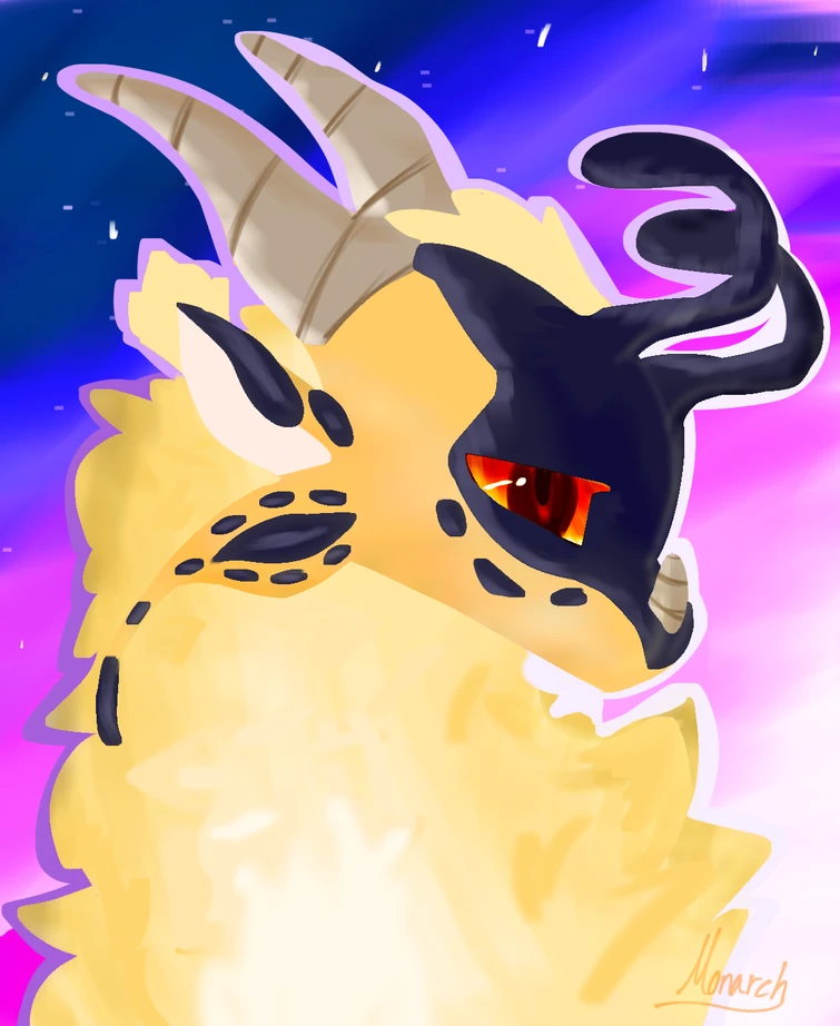 I tried painting digitally (ft. Monarch) | Fandom