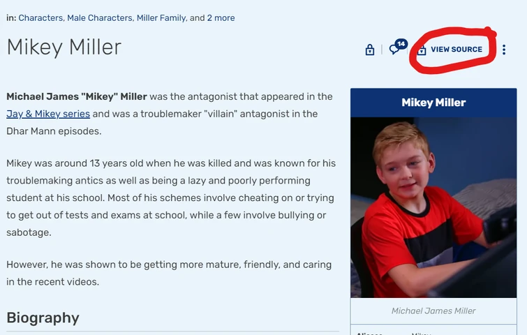 If you are a mod, do you have access to edit the "View Source" pages ...