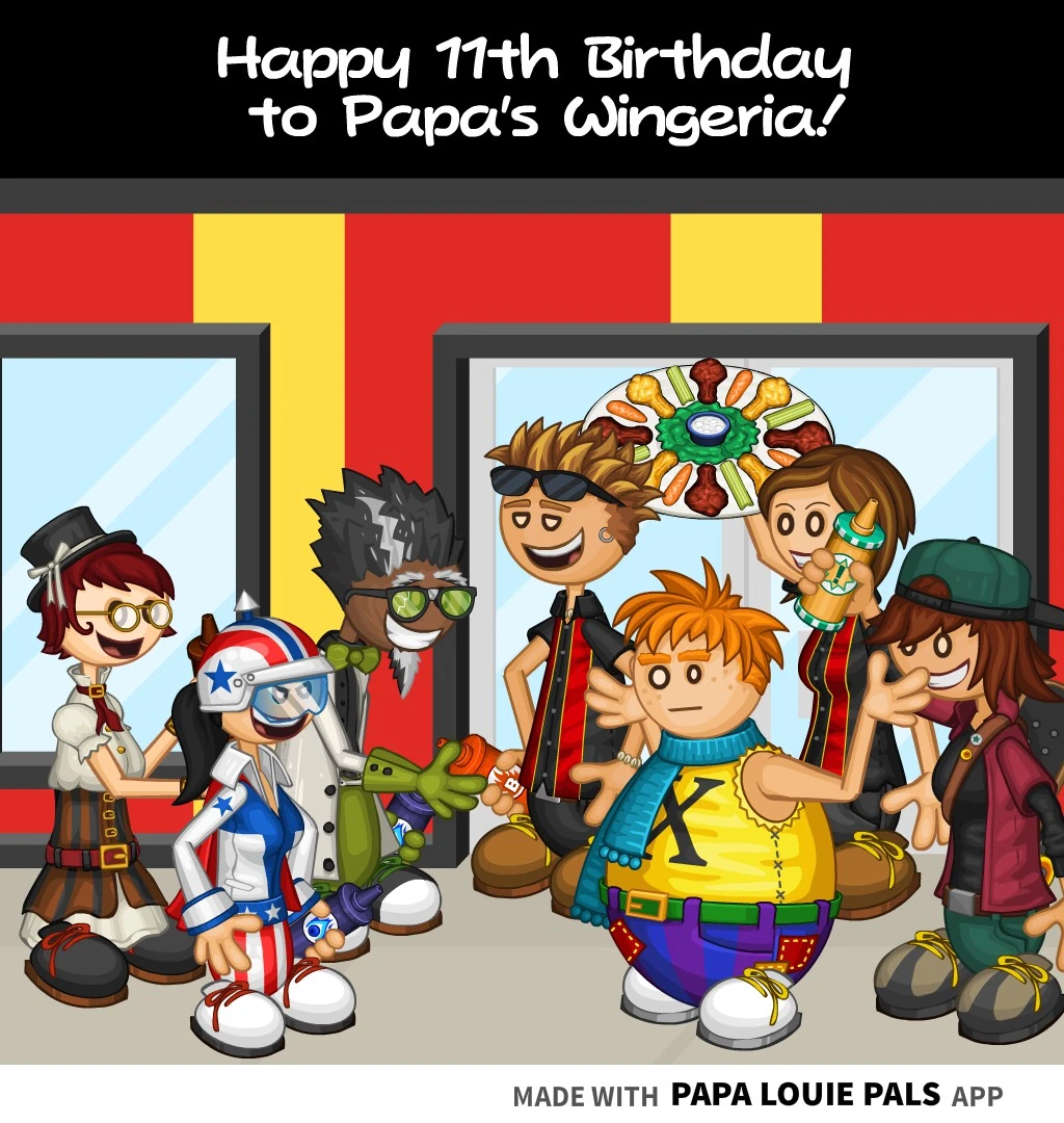 Made a papa louie pals scene | Fandom