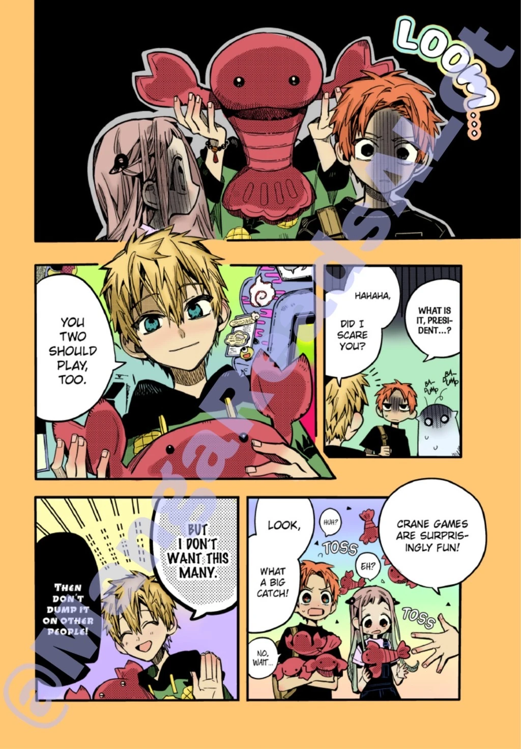 Colored a page from chapter 72 | Fandom