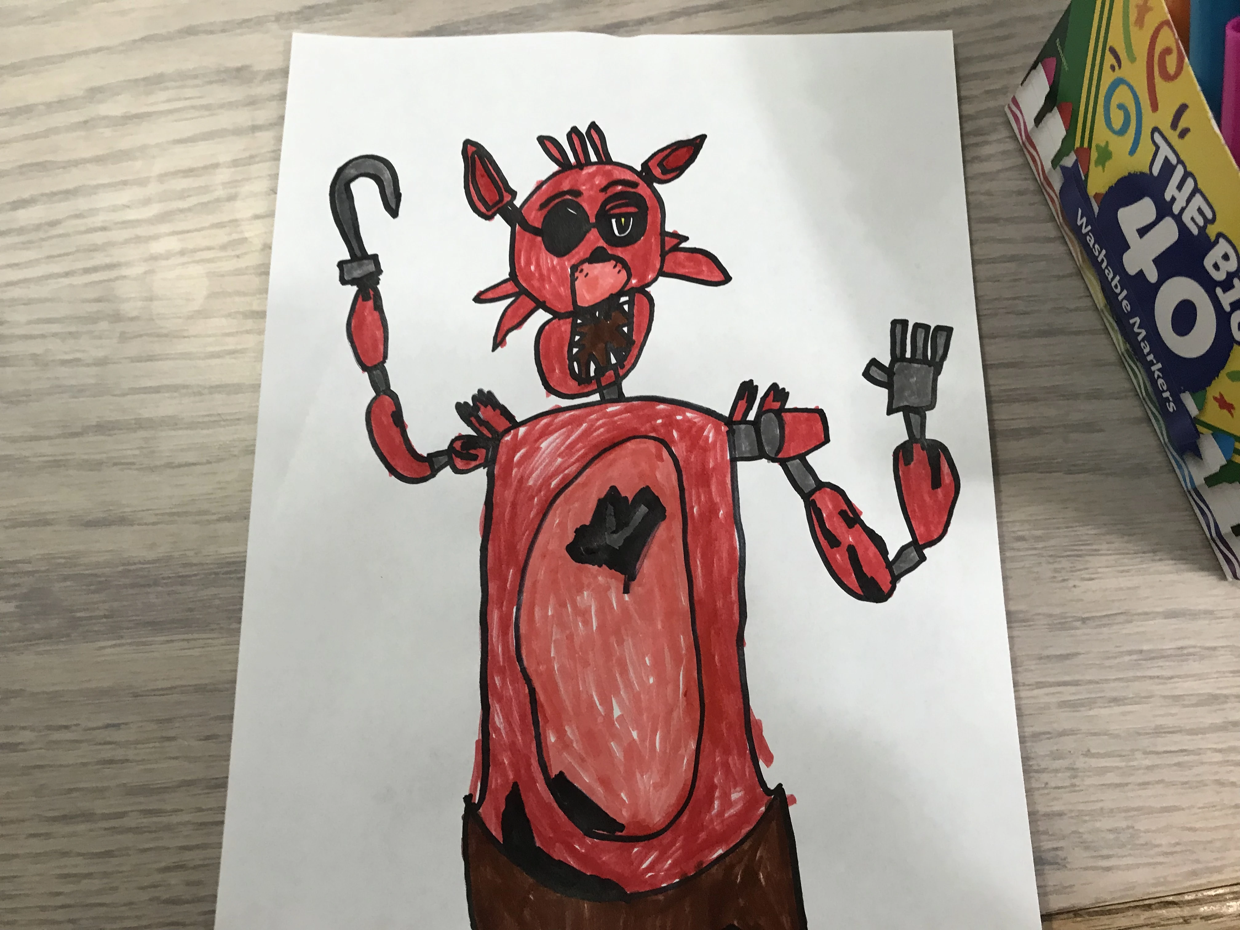 Foxy drawing | Fandom