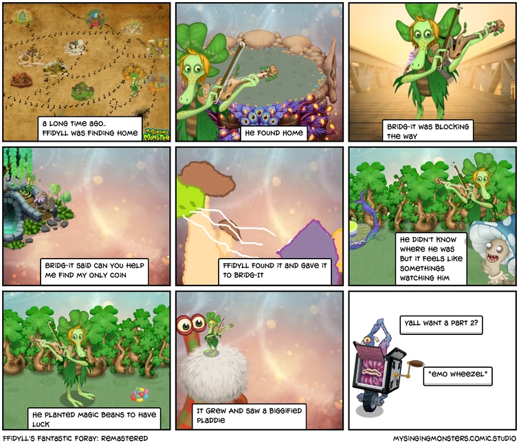 Ffidyll's Fantastic Foray: Remastered Comic Part. 1 | Fandom