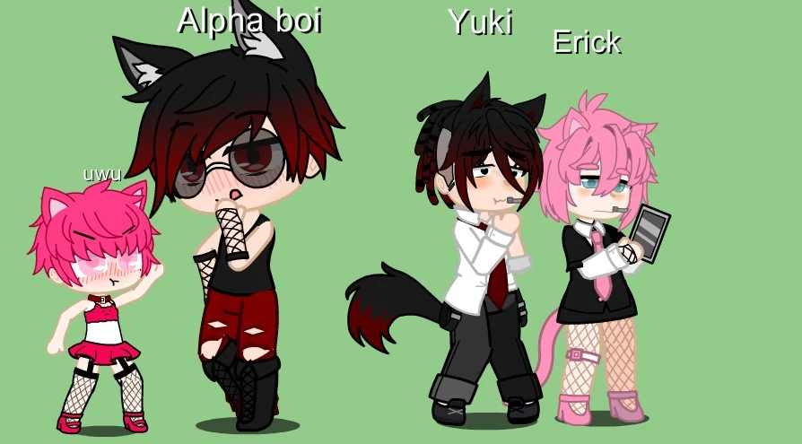 Glow up (uwu cat and alpha boy) | Fandom