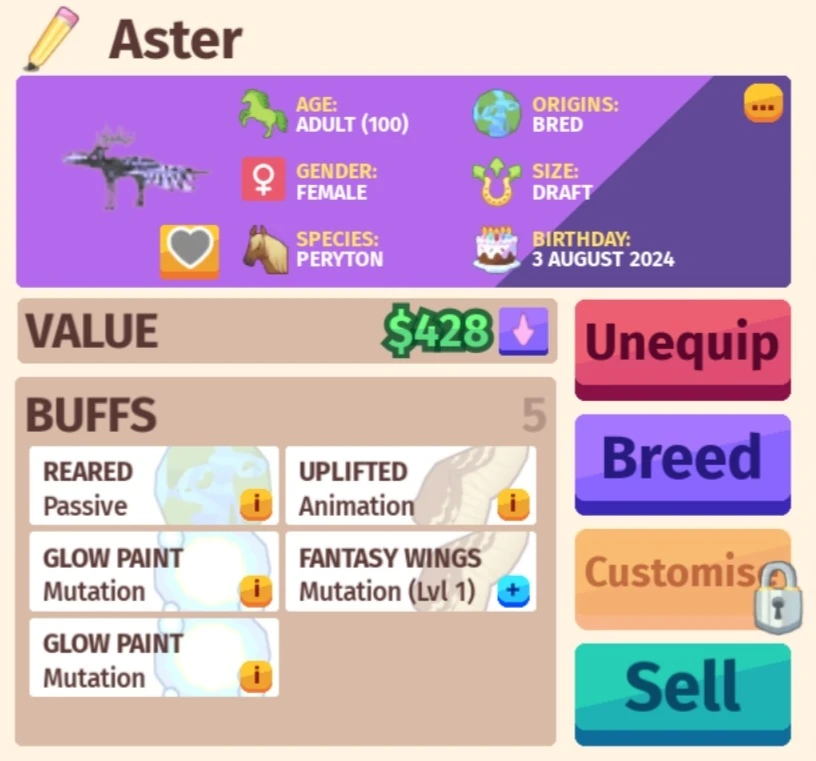 LF Glow Peryton Swap! | Fandom