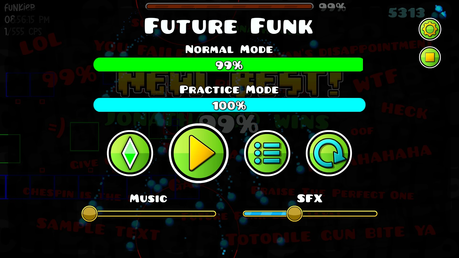 hi welcome to dying at the last 3 jumps in future funk for the first ...