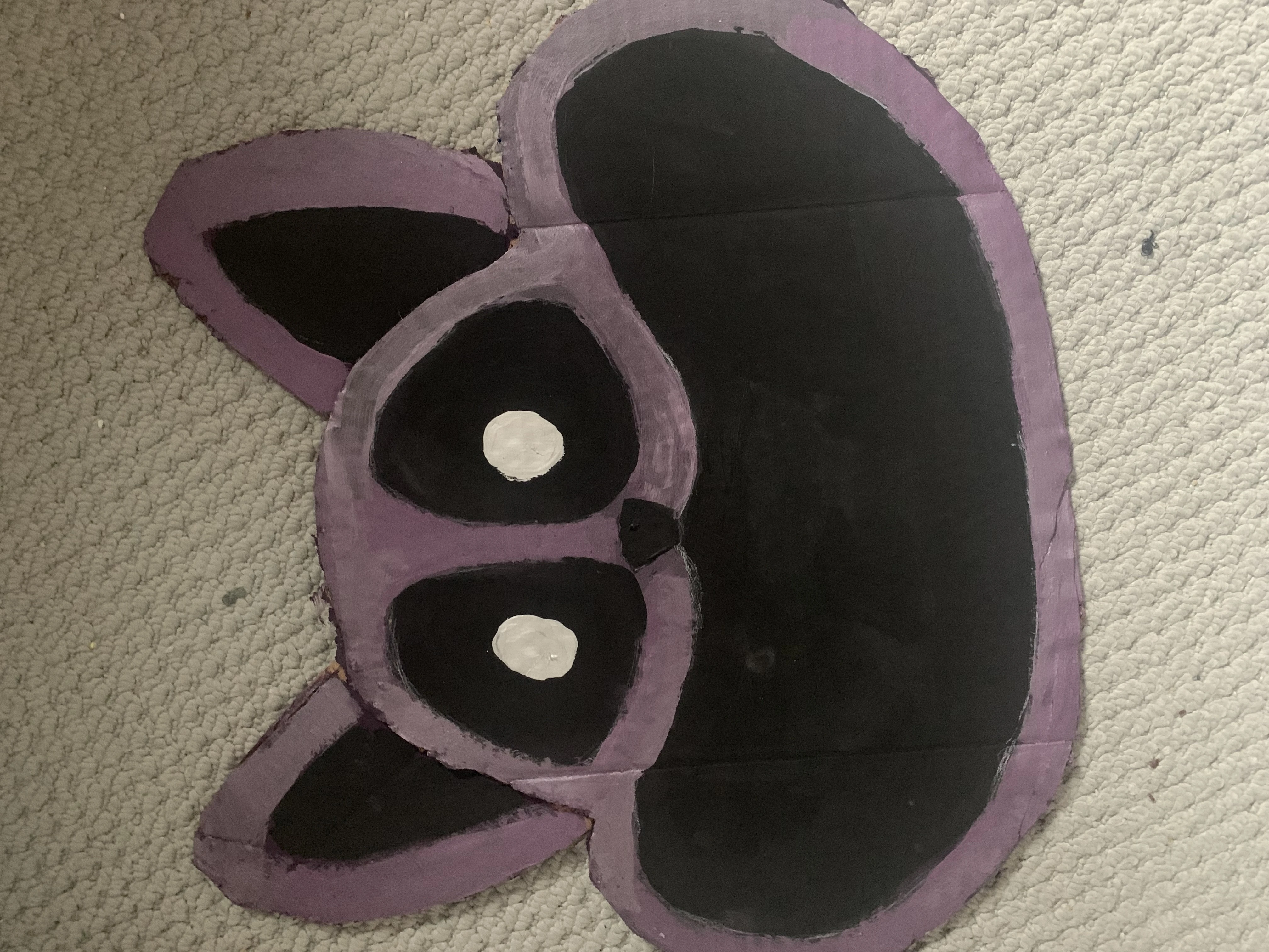Catnap cardboard mask is finished | Fandom