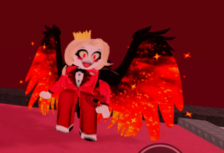 Charlie with wings and a crown in Roblox | Fandom