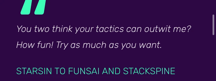 “Quit thou yapping little bro!” | Fandom