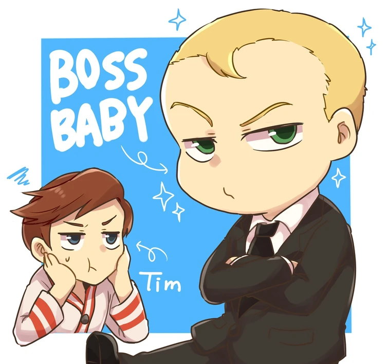 Boss Baby Fan Art (I didnt do it for people that dont have a BRAIN ...