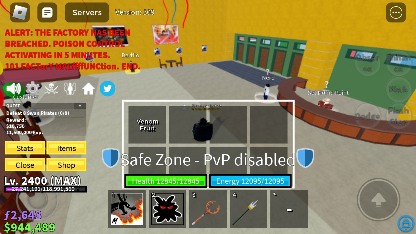 Ez Venom from Factory Raid | Fandom