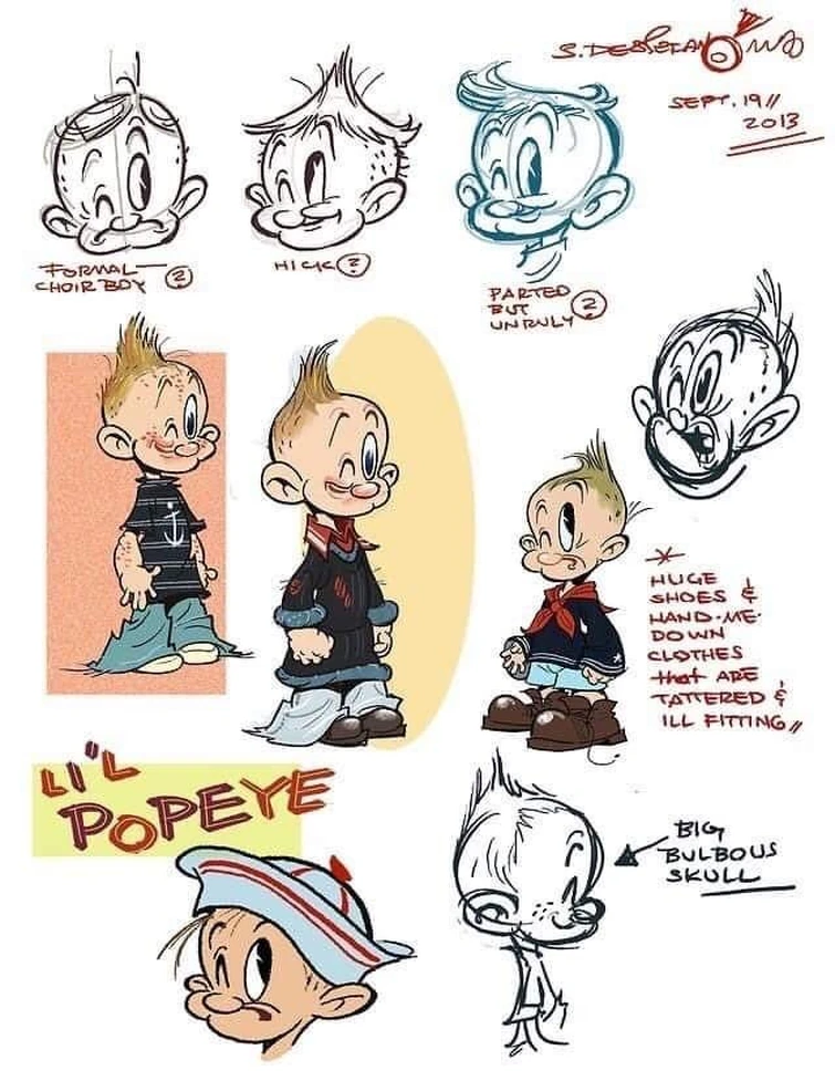 Popeye Concept art (part 5) | Fandom
