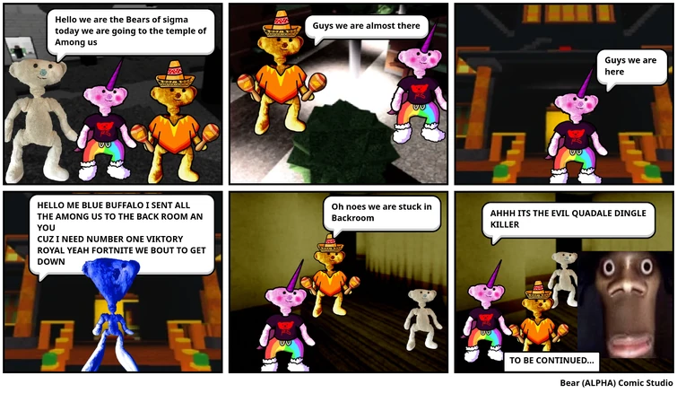 Goofy ahh Bear comic | Fandom