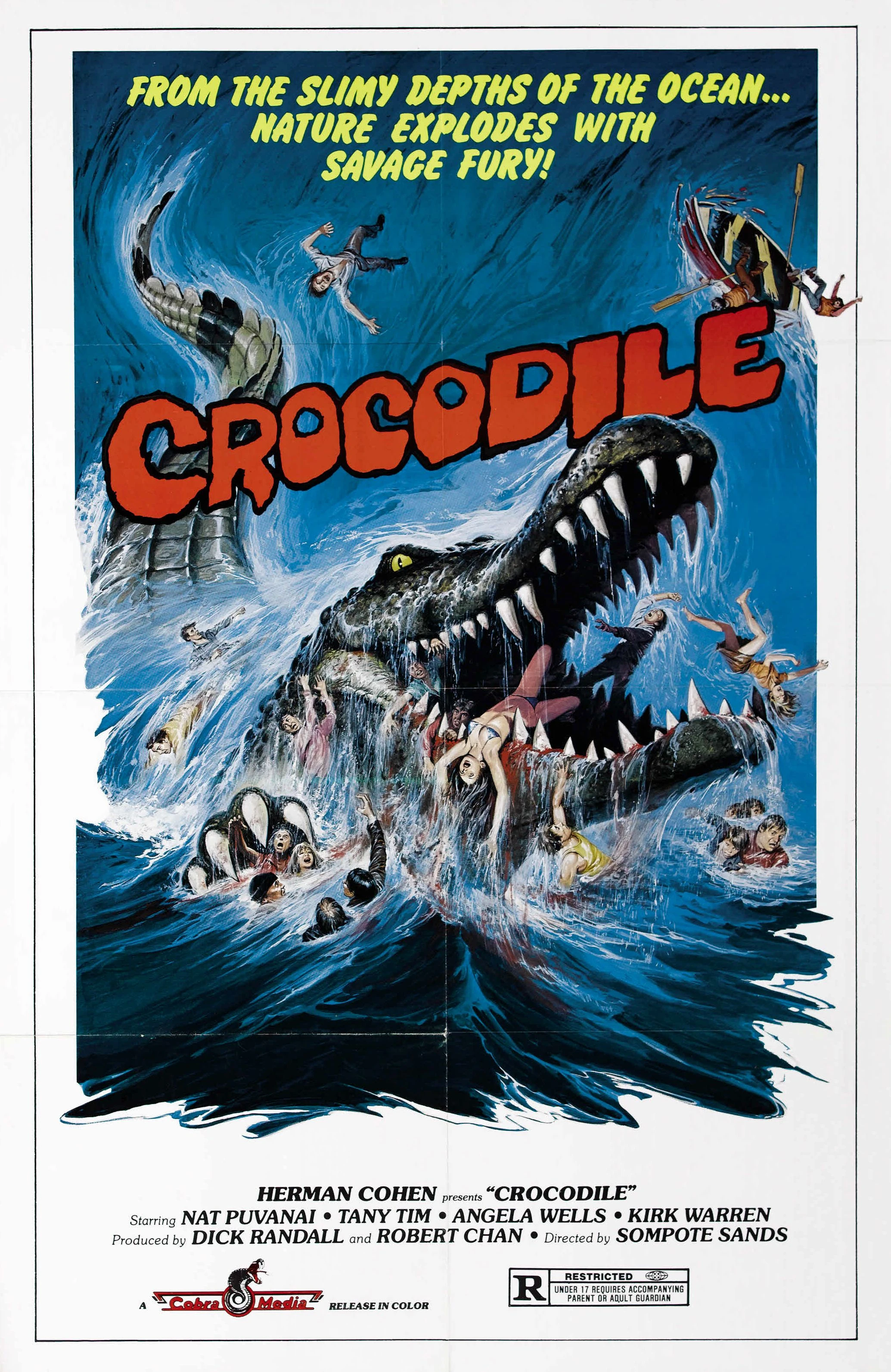 Crocodile(1980) kill count | Fandom