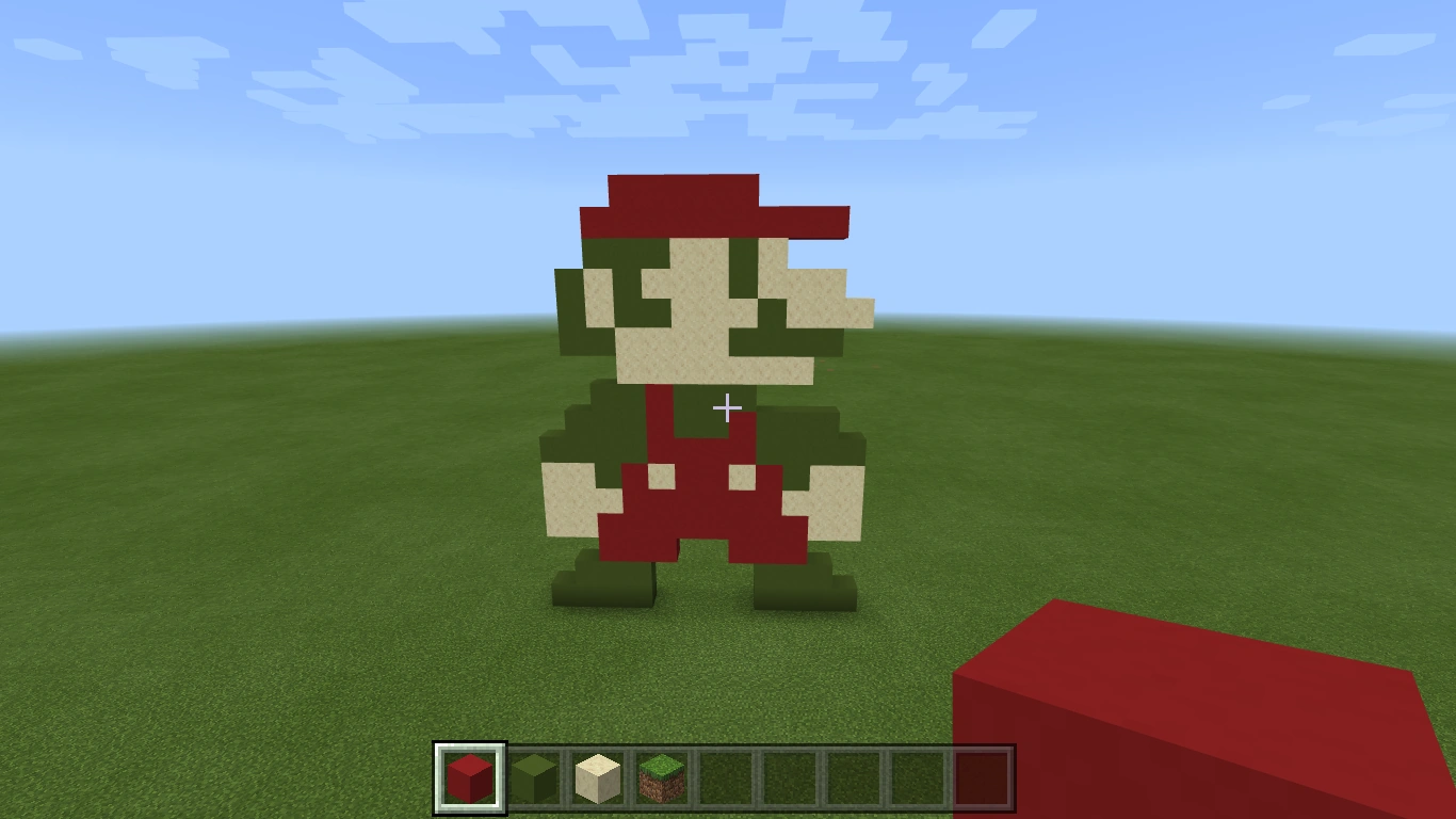 SMB Small 8 Bit Mario Recreated In Minecraft! | Fandom