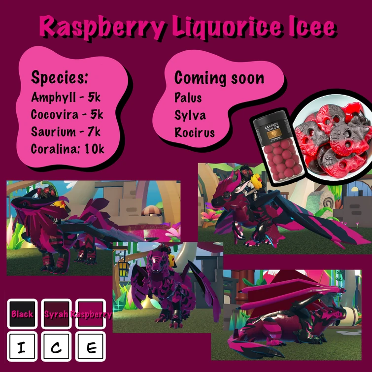 Selling my Unofficial Theme; Raspberry Liquorice Icee | Fandom
