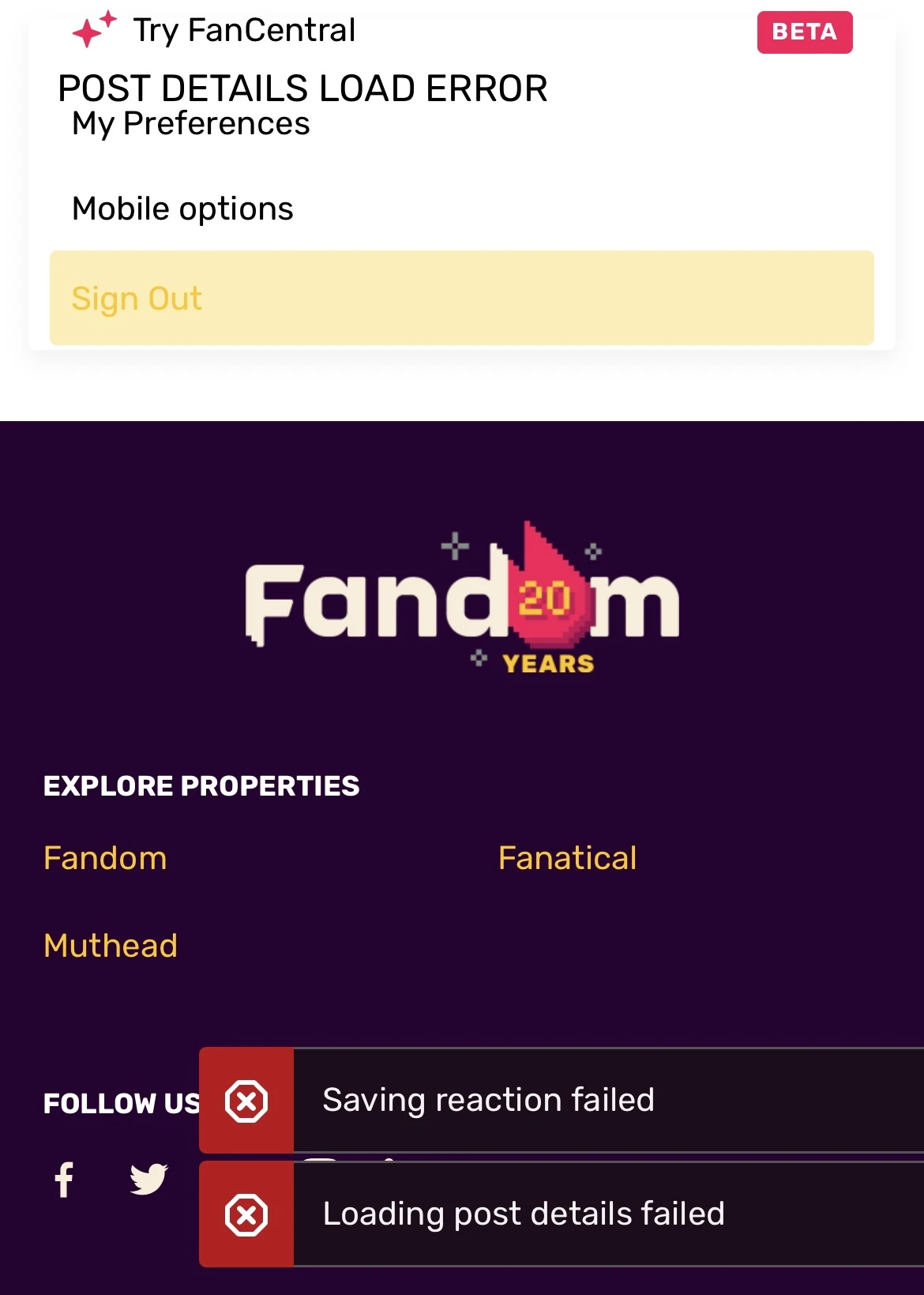 Guys I think I broke Fandom | Fandom