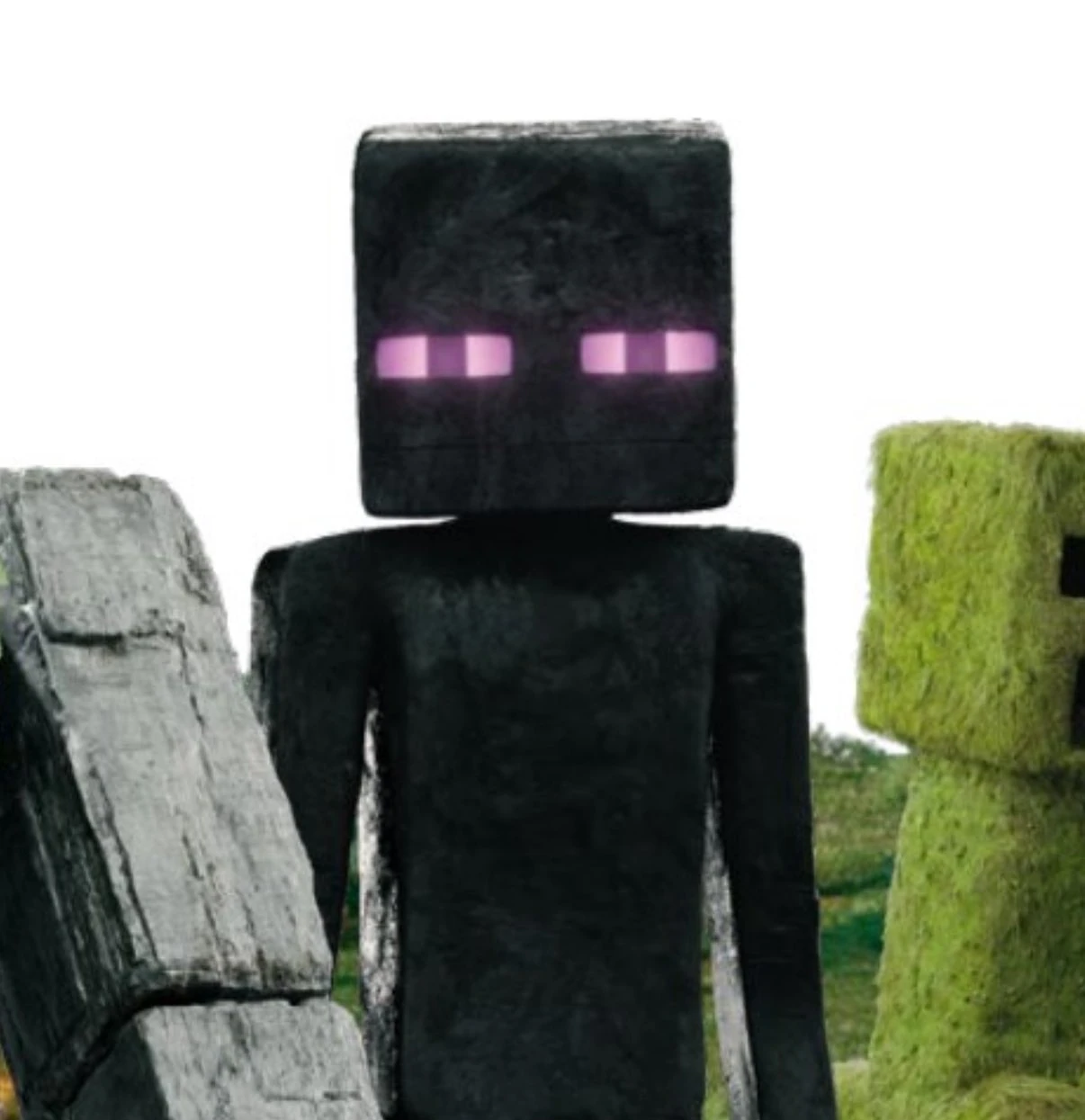 First look at an Enderman in the live-action ‘MINECRAFT’ movie. | Fandom