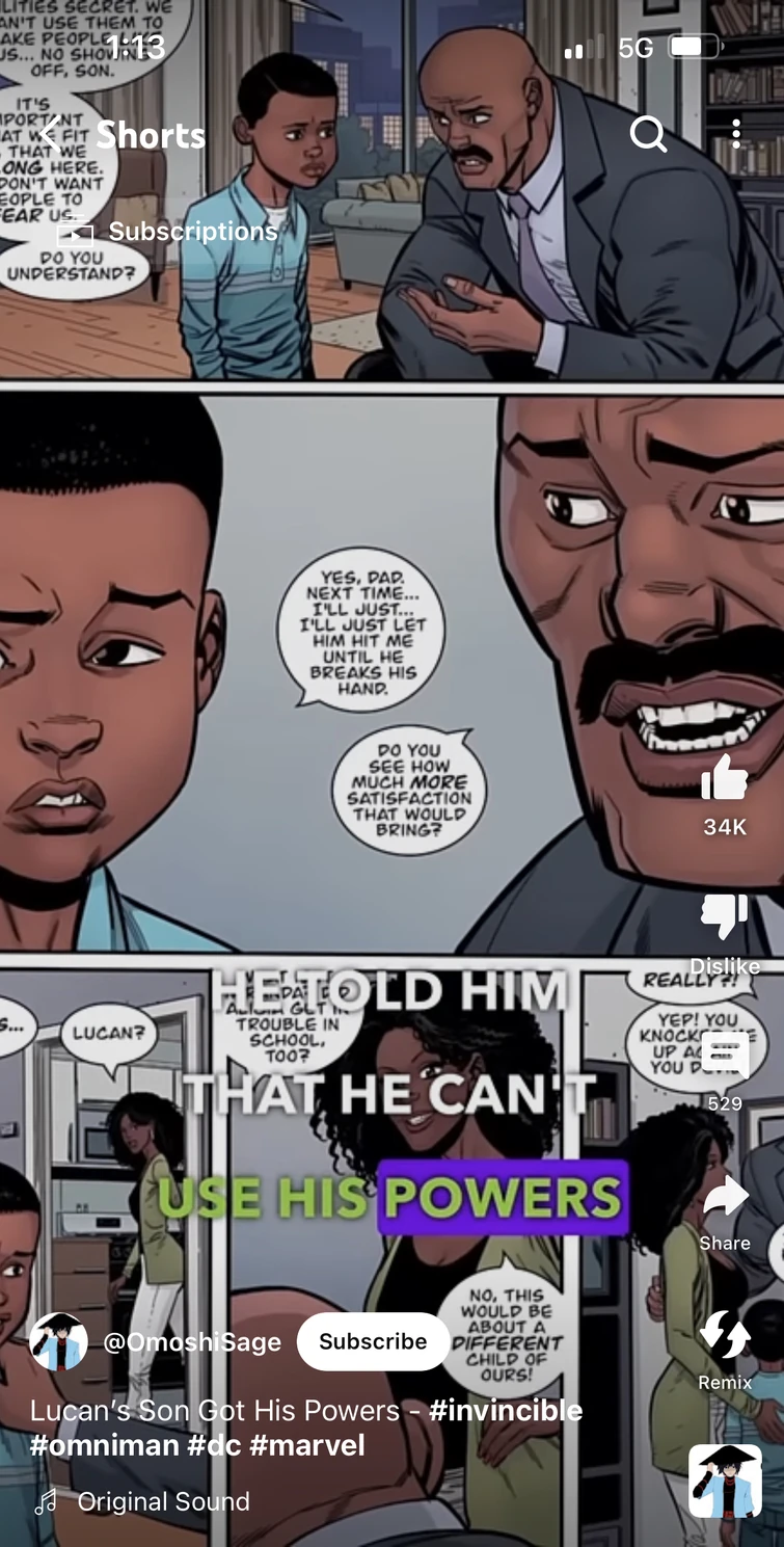 Lucan The Viltrumite Has A Son With Absolute Beauty and viltrumite ...