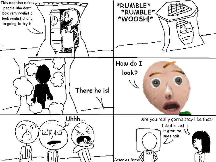 Baldimore: Togified. Baldi's Introduction + Comics Made By Baldi, and ...