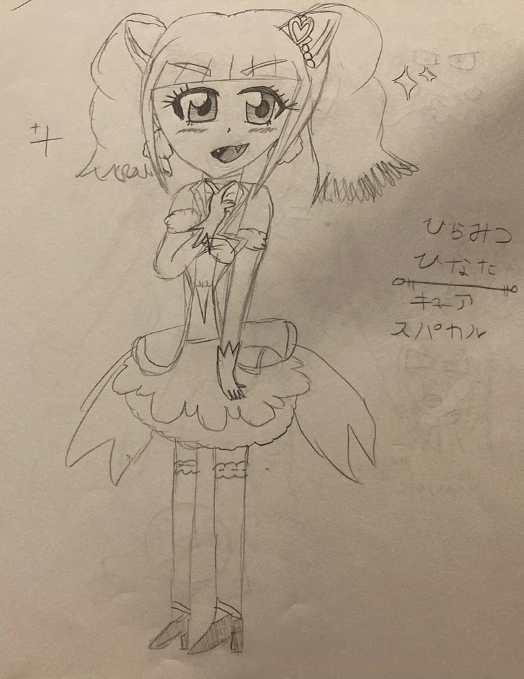 Pretty Cure drawings from some of my sketchbooks! (Because most of you ...