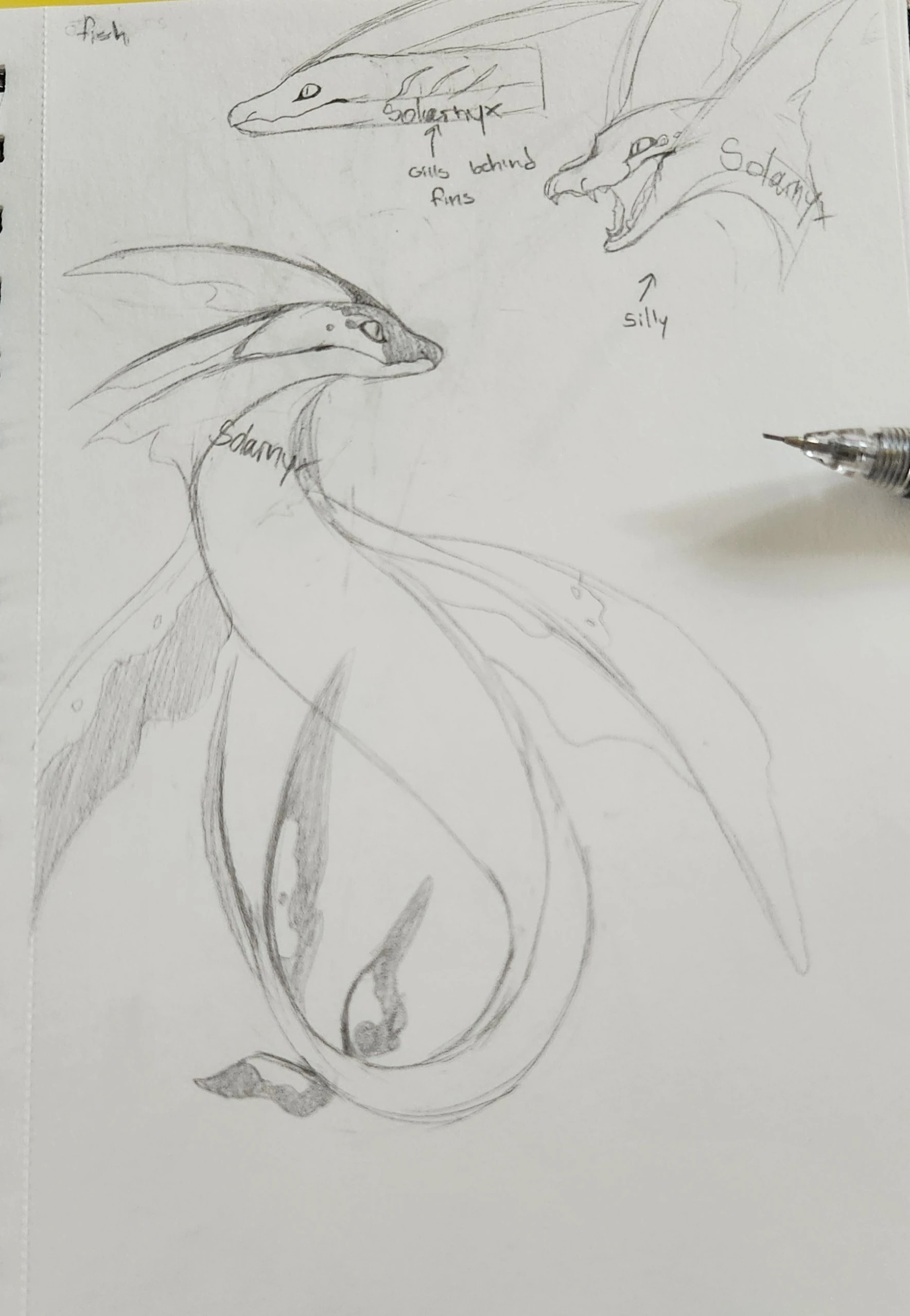 I draw thee fish | Fandom