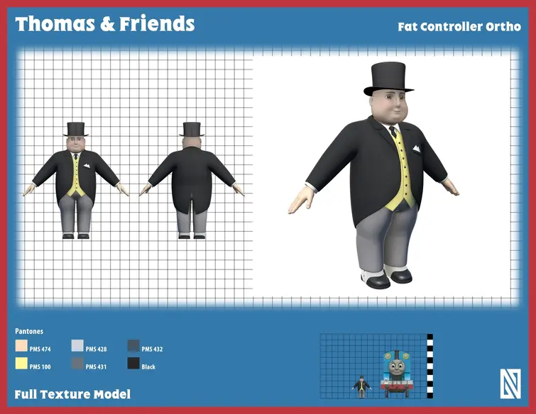 Sir Topham Hatt T-Poses and Other Stories. | Fandom