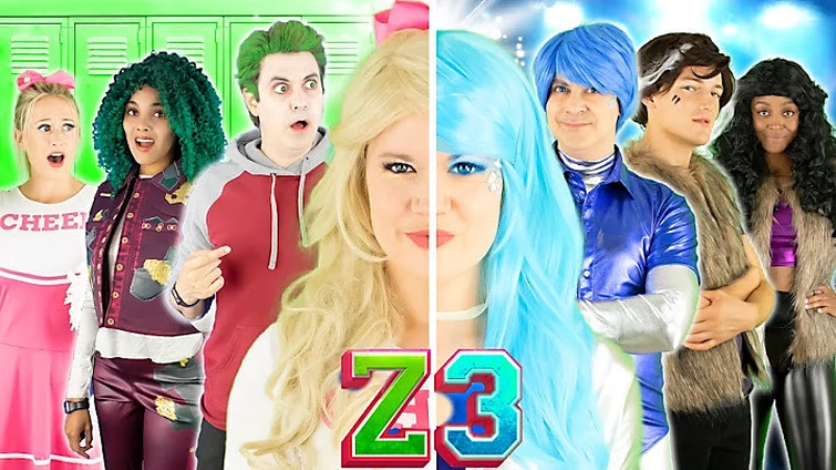 ZED ADDISON Z3 in REAL LIFE! TRAPPED in the METAVERSE of Z1 Z2 and Z3 ...