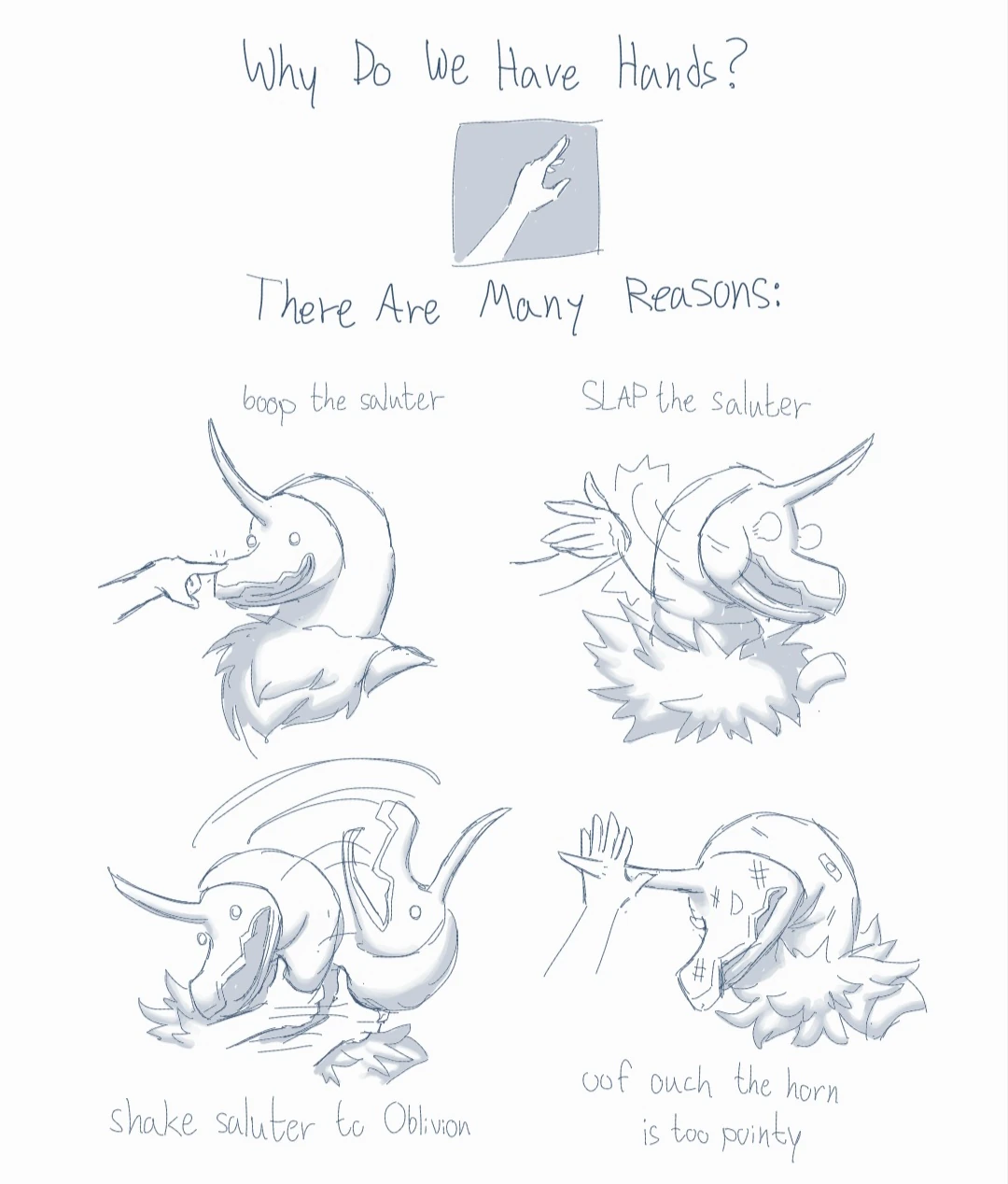 Doodling Saluting Protector until they're back day 16 | Fandom