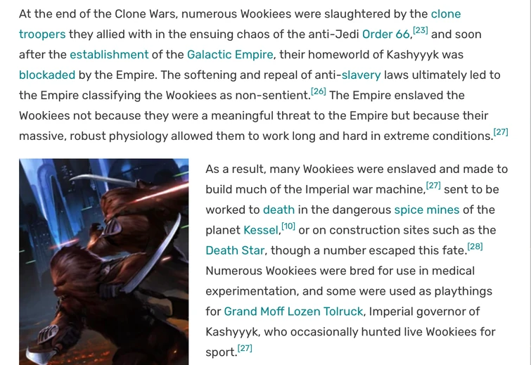 What examples of xenophobia do we see from the Empire? | Fandom