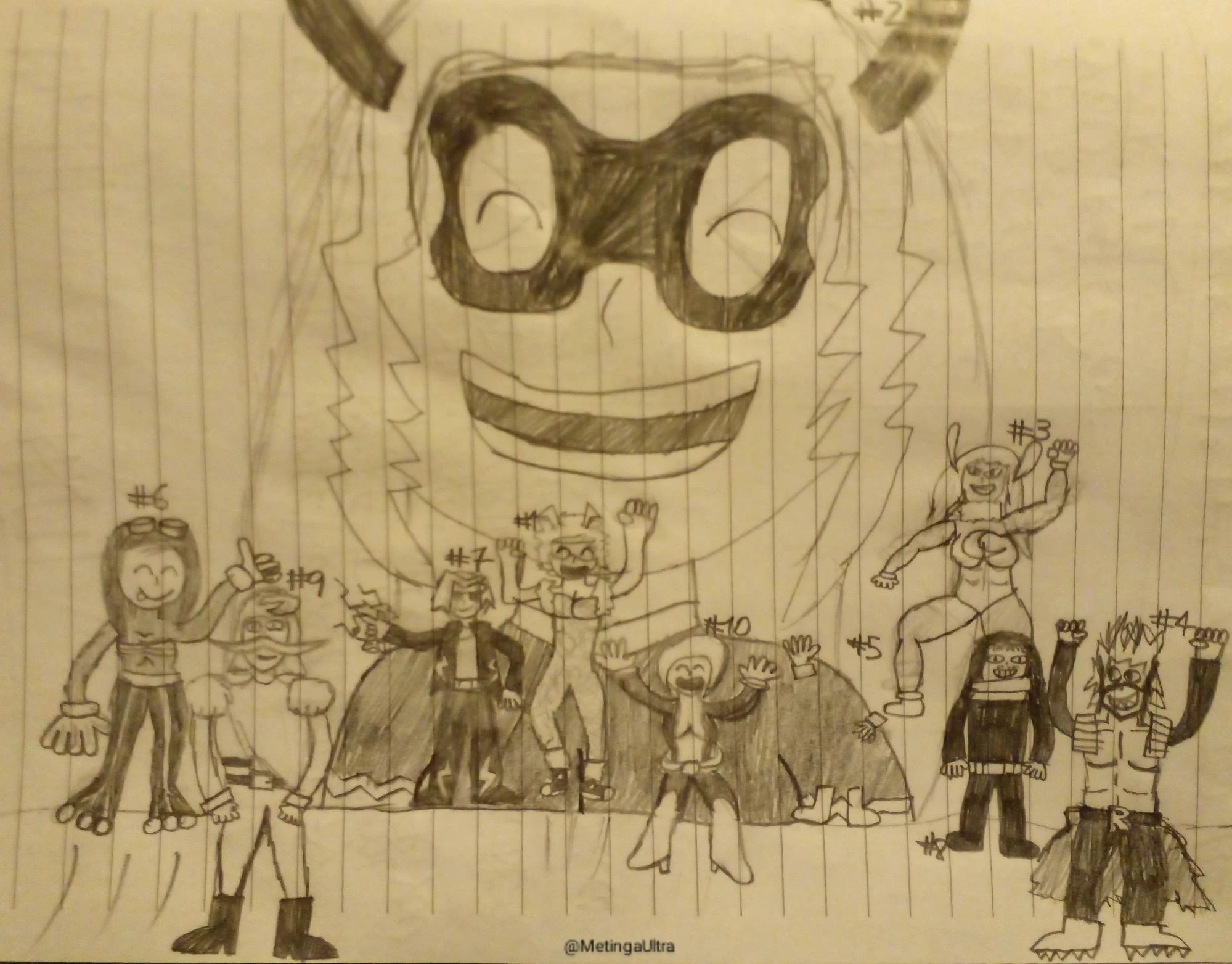 I drew my 10 favorite characters by memory! | Fandom