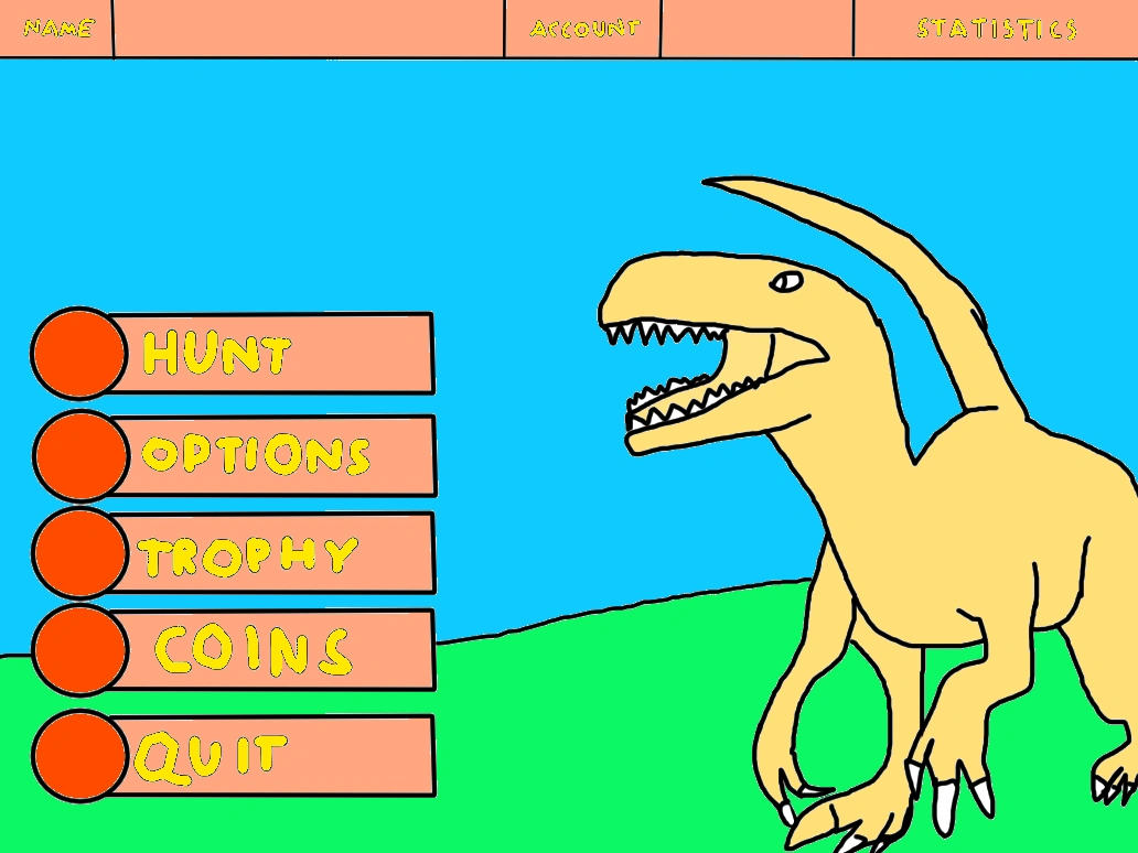 Menu of BFDI : Dinosaurs Hunter | Fandom