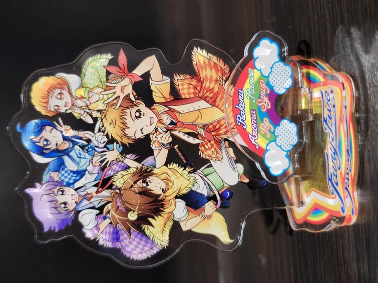 Fairy 5 acrylic stand + place with tons of japanese gacha machines | Fandom