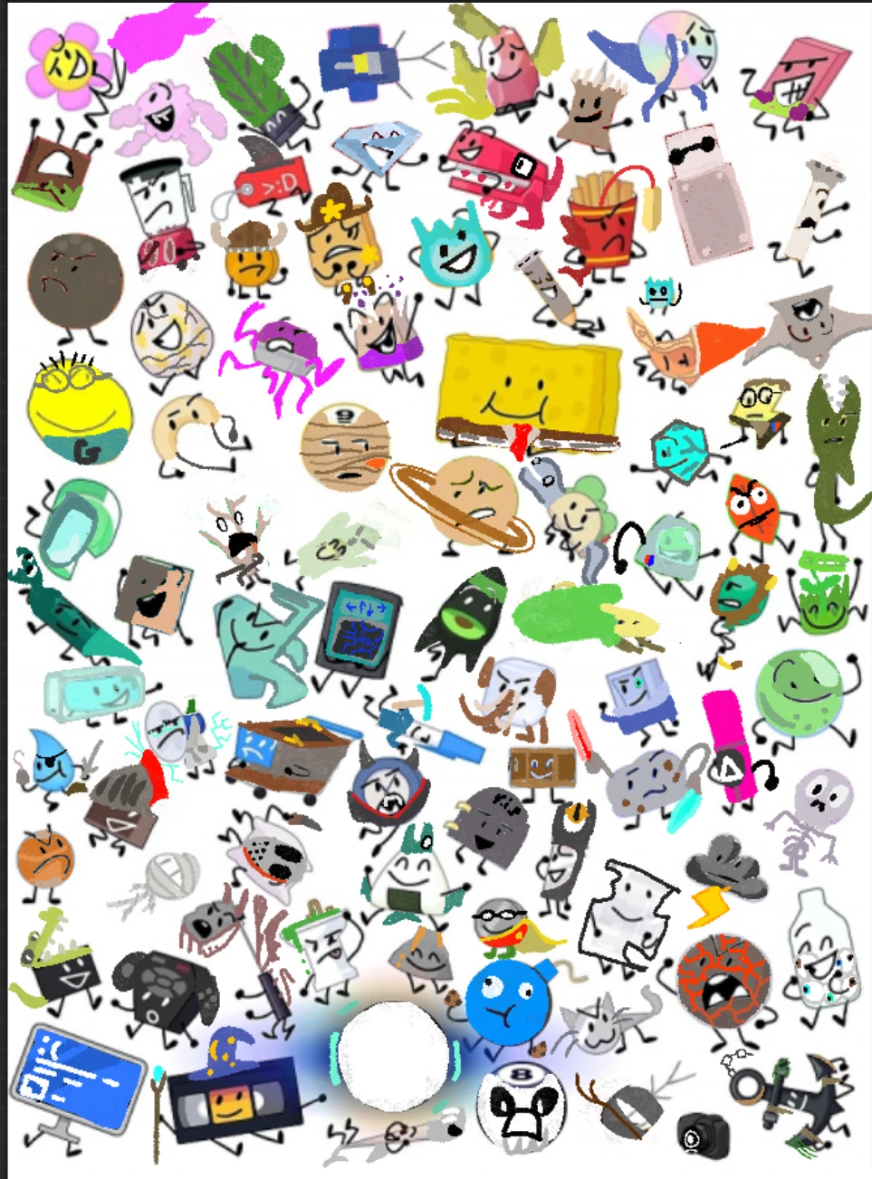 Bfb characters in their Halloween costumes | Fandom