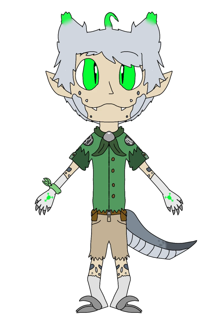 Decided to draw Victor as a Human-Raptor hybrid fella. | Fandom