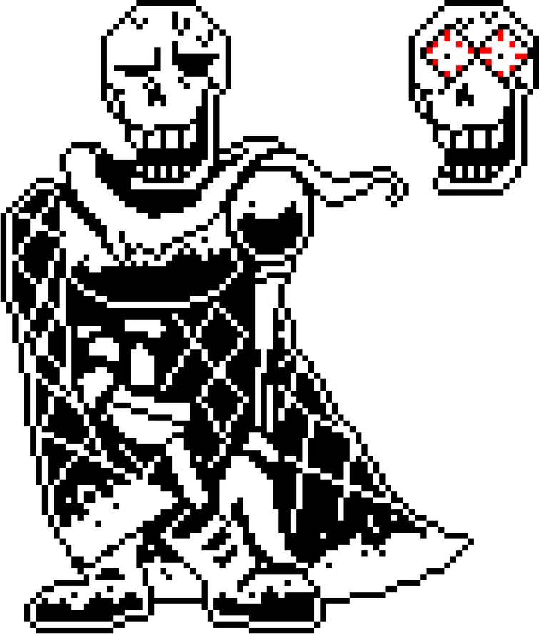 Dustswap sprite editie by me (Papyrus is kinda sus) (The Great ...