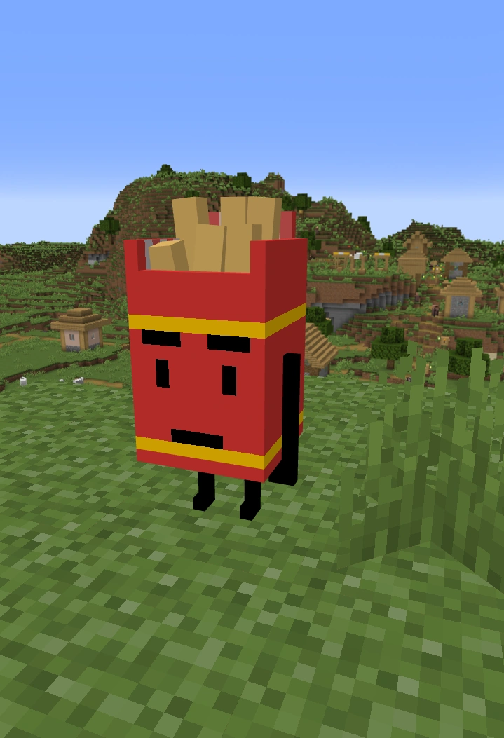 3D Fries in BlockBench | Fandom