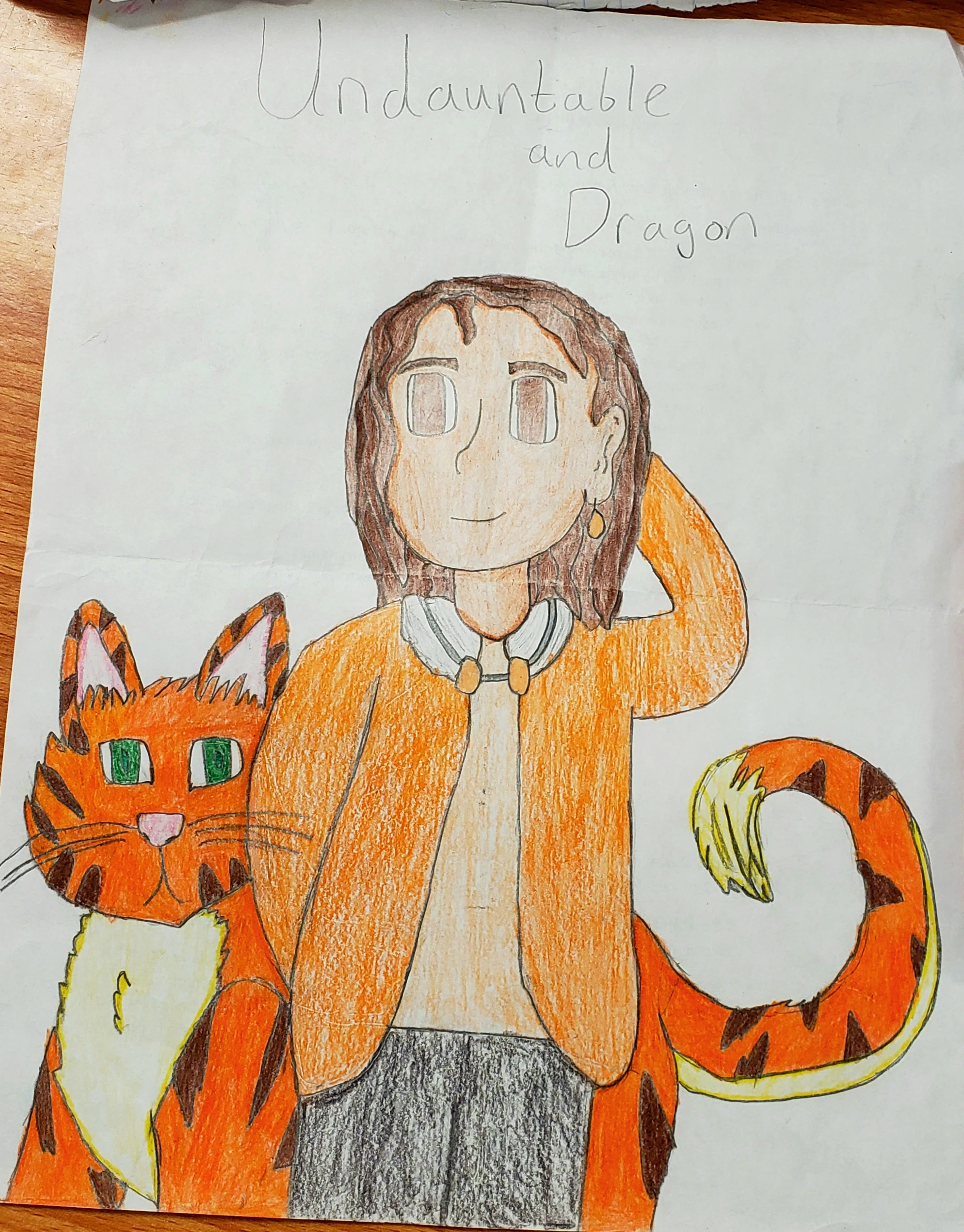 I recreated my Undauntable and Dragon art. | Fandom